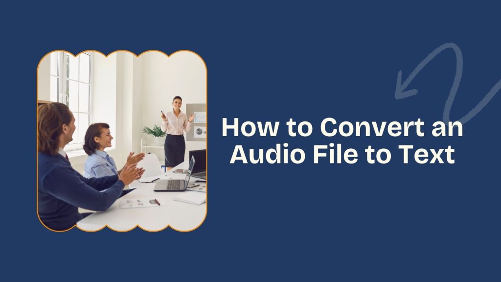 Hur man konverterar en ljudfil till text - Vomo