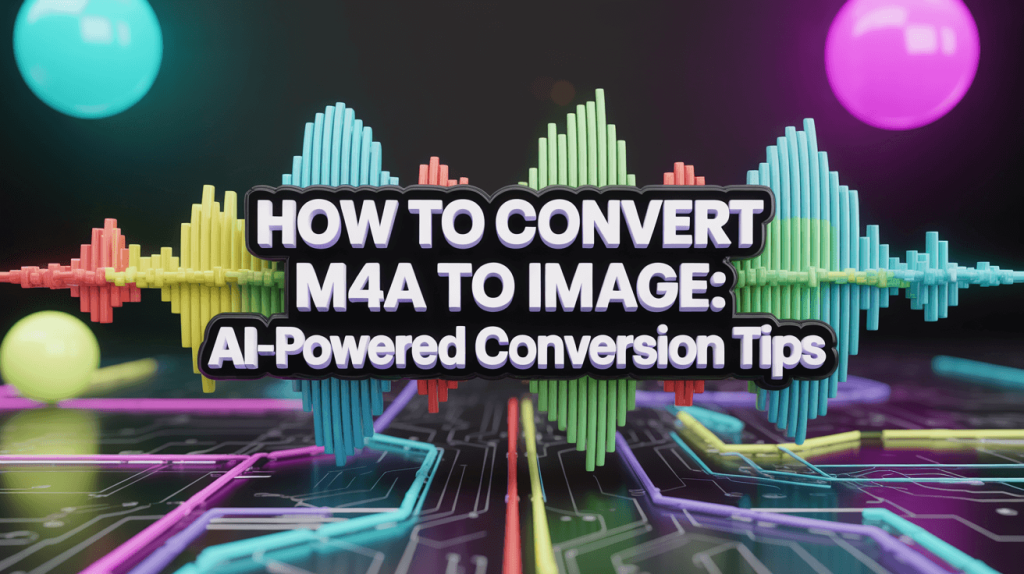 How to Convert M4A to Image: AI-Powered Conversion Tips