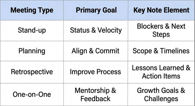 How to Take Meeting Notes for Any Type of Meeting (The 2026 AI Workflow)