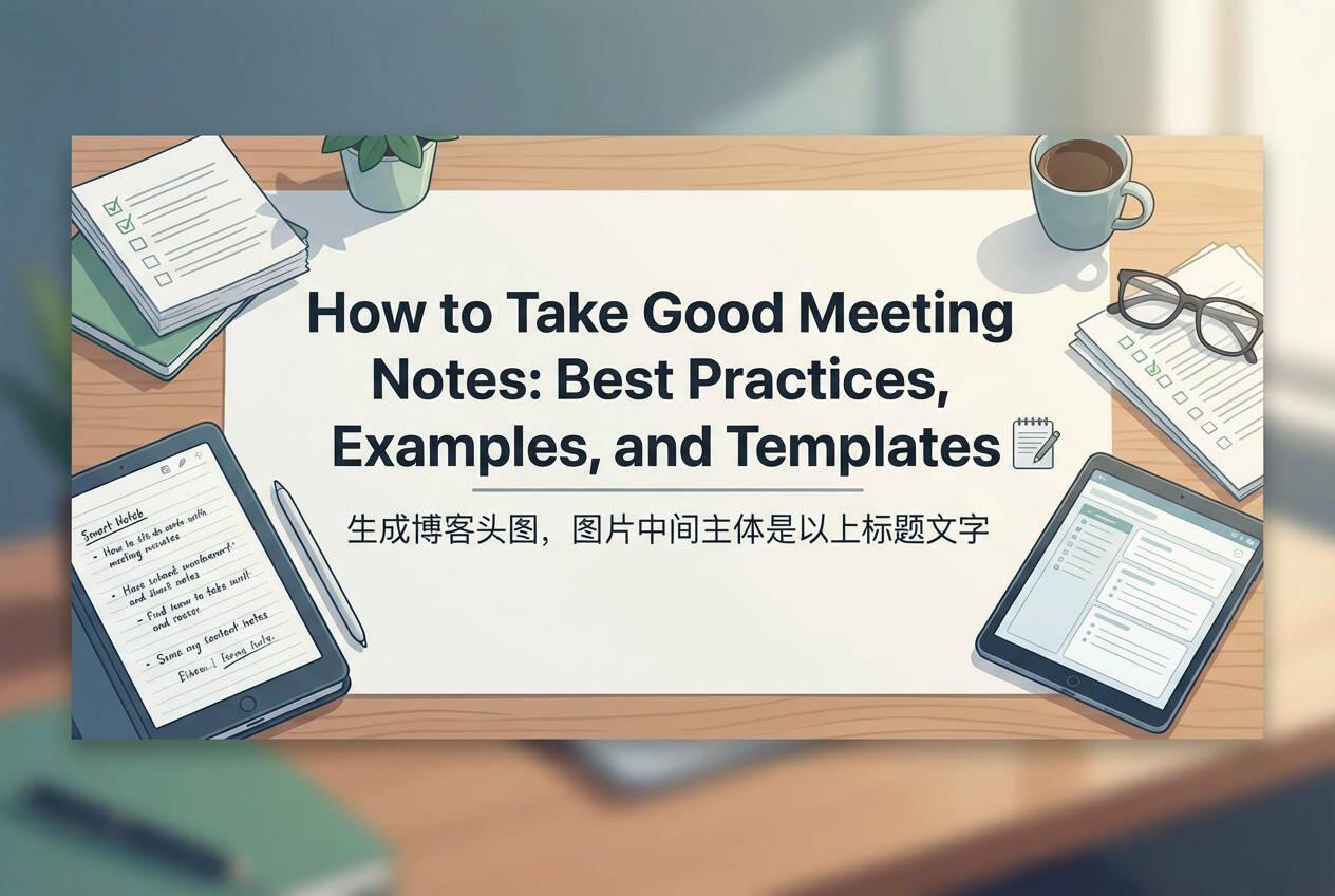 How to Take Good Meeting Notes: Best Practices, Examples, and Templates