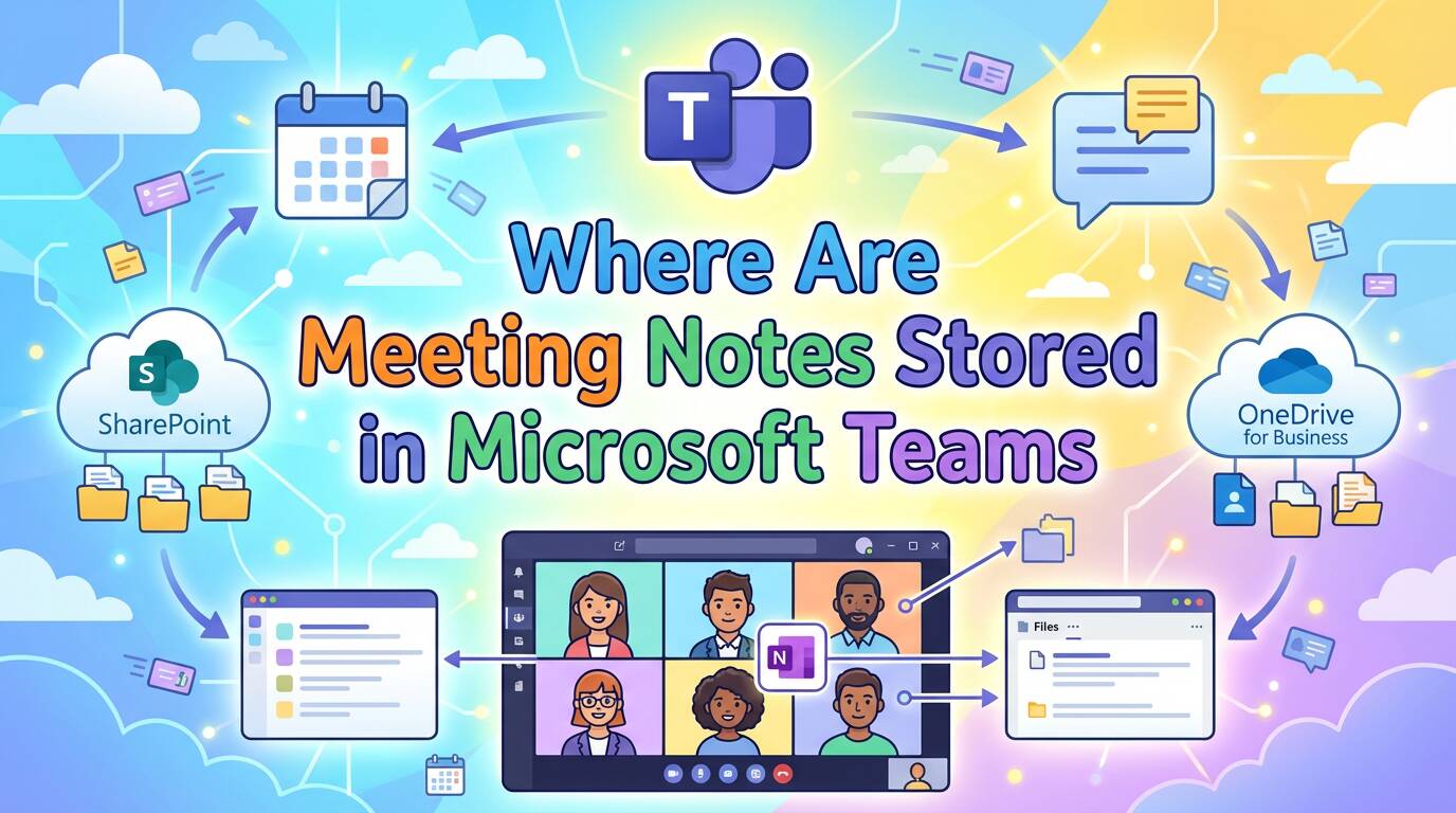 Where Are Meeting Notes Stored in Microsoft Teams? (OneDrive ...